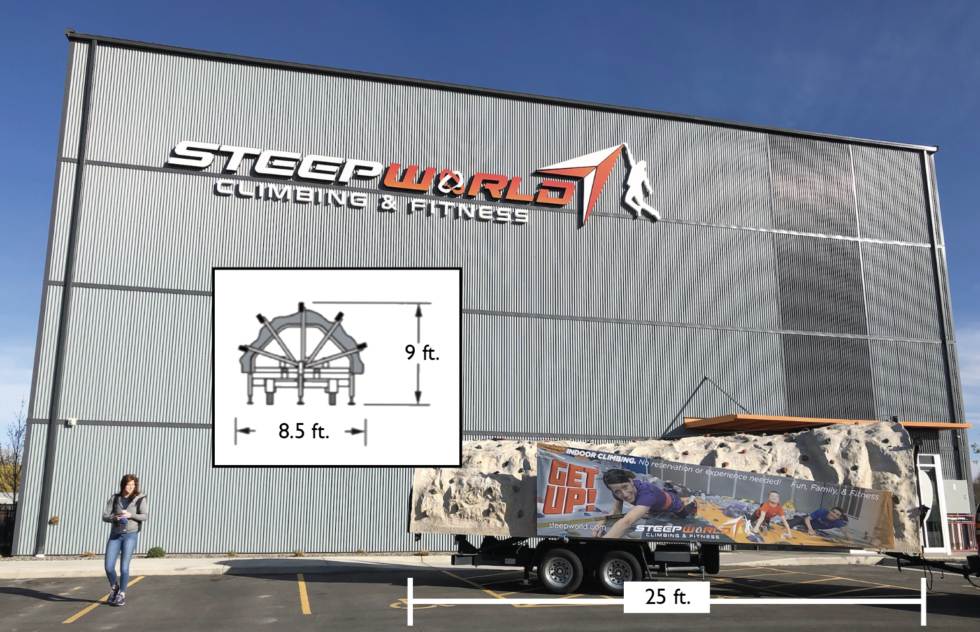 Portable Climbing Wall | STEEPWORLD Climbing and Fitness